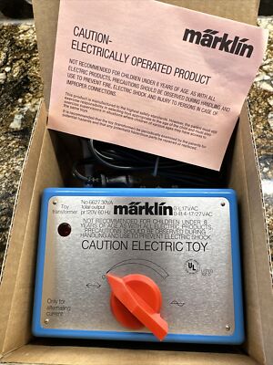Marklin Transformer/Train Controller #6627 120V - 60Hz - 30VA For AC ...