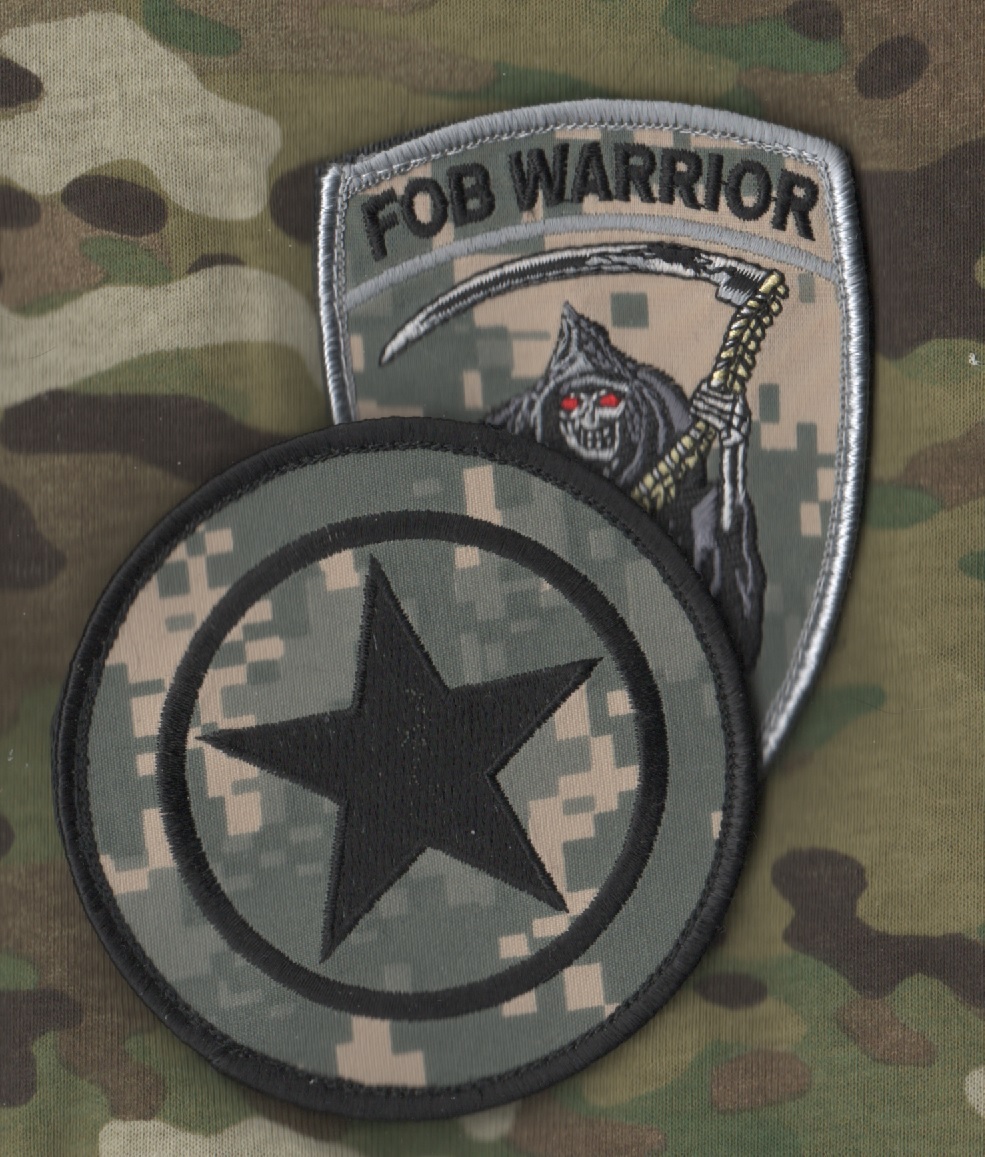 Kandahar Whacker Fob Warrior Guerre Trophy Ssi :Grim Reaper + Capitaine ...