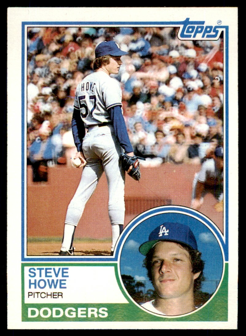 1983 Topps Steve Howe Los Angeles Dodgers #170 | eBay