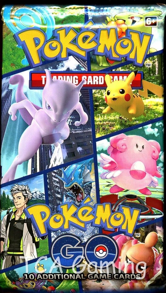 36x POKEMON GO! Sealed BOOSTER PACKS (Box lot - 10 Pokemon Cards Per ...