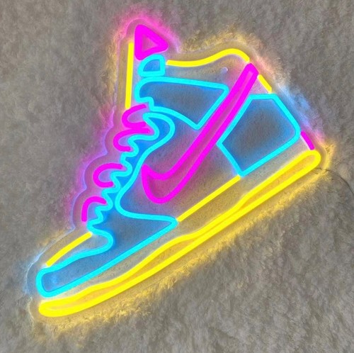 SNEAKERHEAD led neon light sign home room decor HYPEBEAST JORDAN SPORTS ...