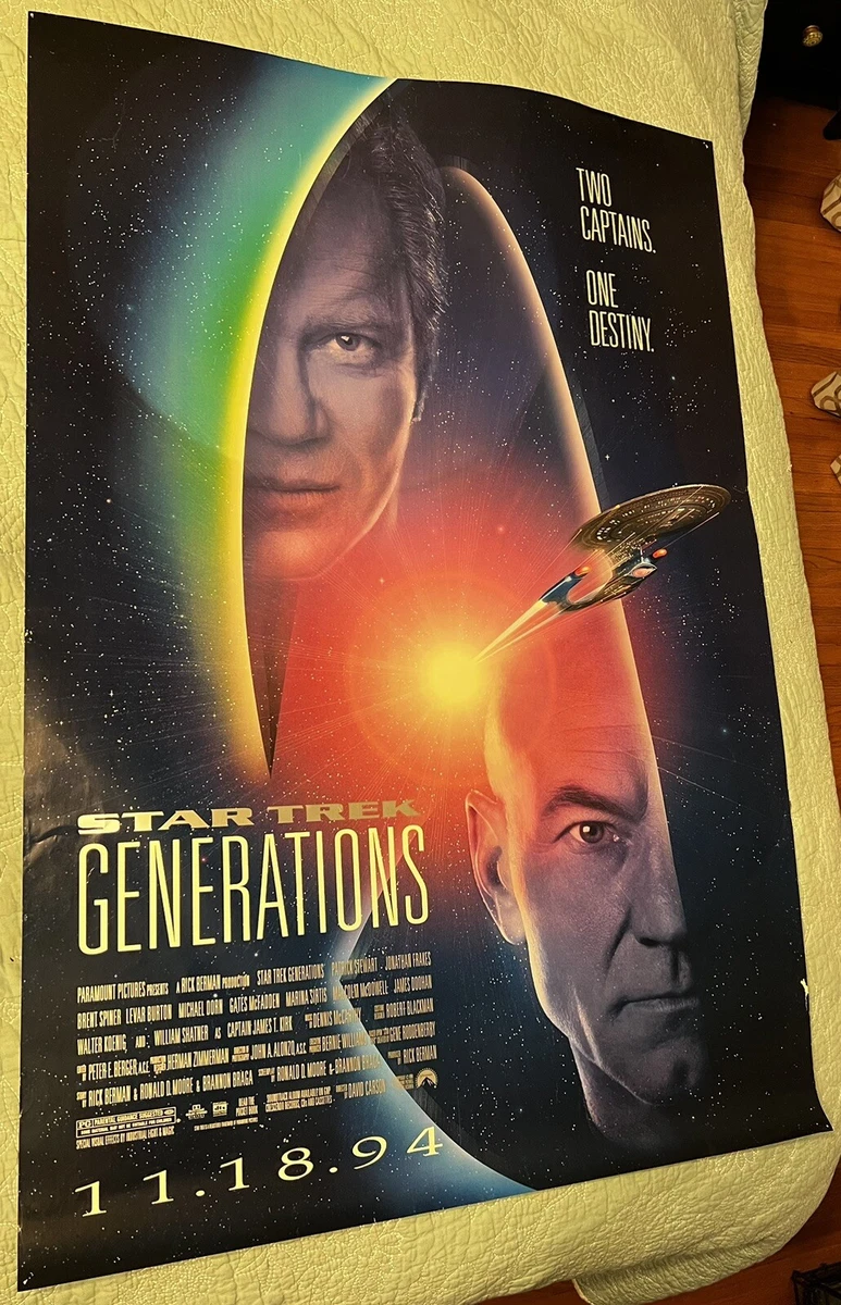 Star Trek Generations Movie Poster