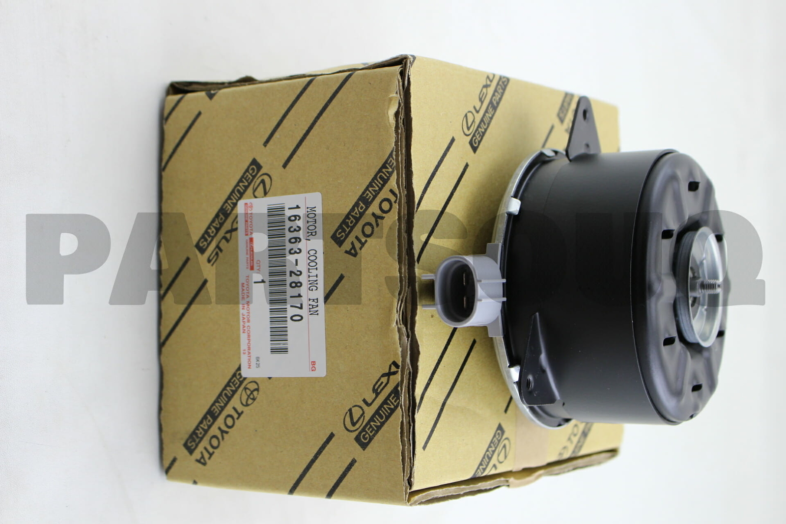 1636328170 Genuine Toyota MOTOR, COOLING FAN 16363-28170 | eBay