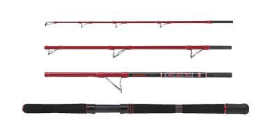 Penn Squadron lll 4-Piece Travel Boat Rods 7ft 12-20lb, 20-30lb or 30 ...