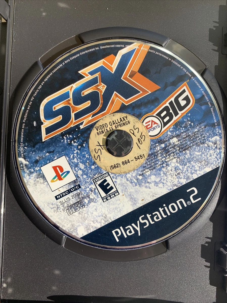 Ssx Ps2 Disc
