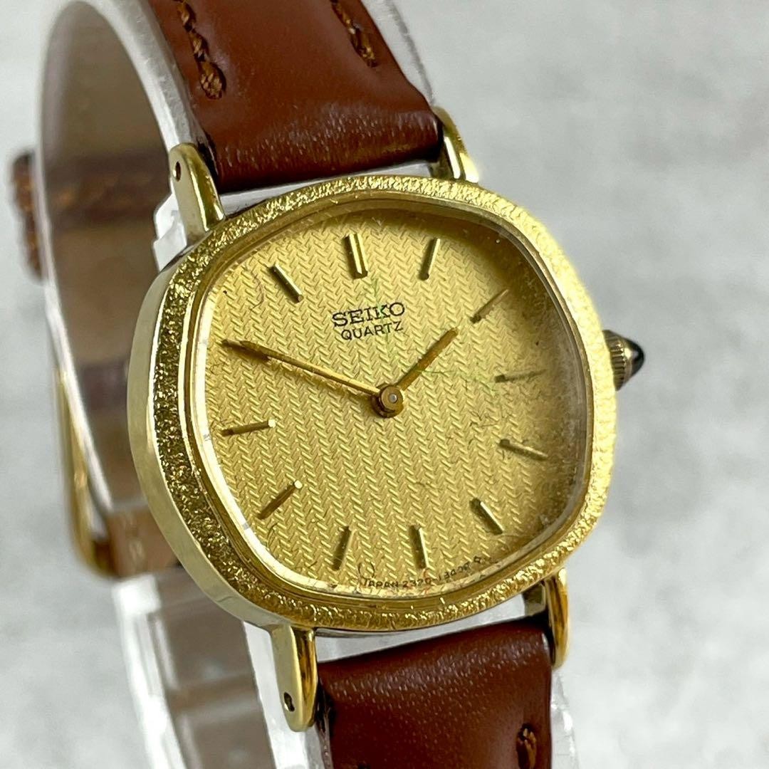 Seiko Exceline 14K Gold Quartz Watch 2-Hand Date Wate… - Gem