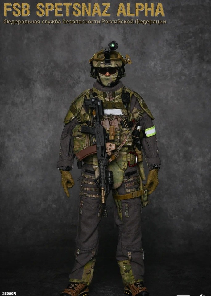 1/6 Scale FSB Spetsnaz Alpha - MINT IN BOX | eBay