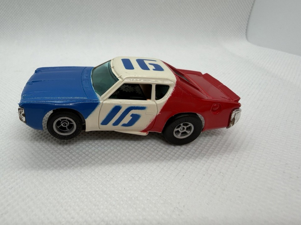 Aurora AFX Matador Stock Car Red White And Blue Color Slot Car #1787 ...