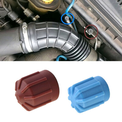 2x Car A/C Valve Cap Air Conditioning Valve Core Set Dust Cover High ...