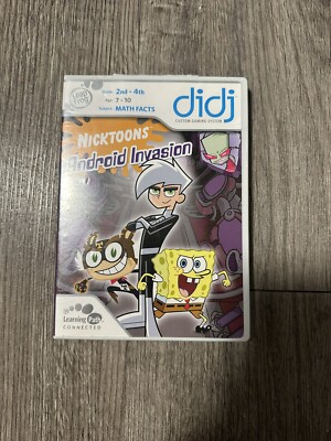 Nicktoons Android Invasion Spongebob Leap Frog Didj Math Facts Learning ...