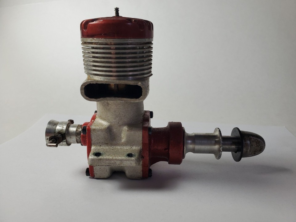 Vintage Red Head McCoy 60 Motor Large Plane Engine Control Line Free ...