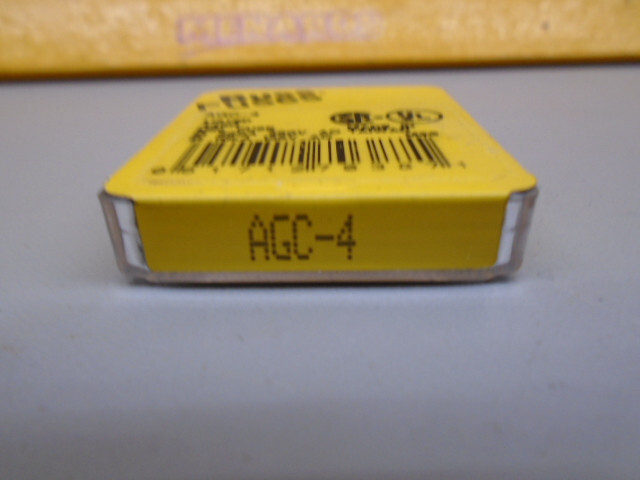 New old stock box of 5 AGC-4 amp Buss Fuses AGC4 Bin32 | eBay