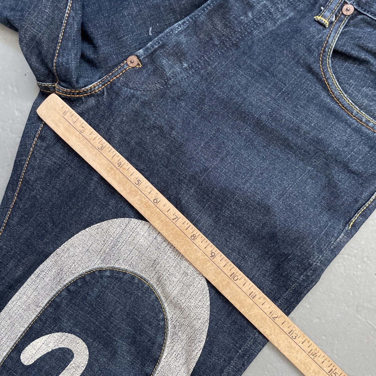 Evisu Yamane Design Calvin Leong Selvedge Redline Denim Evisu Yamane Design Calvin Leong Selvedge Redline Denim