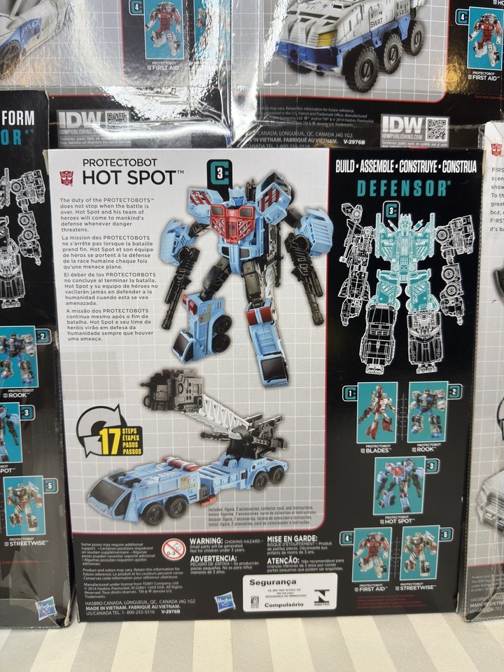 Hasbro Transformers Combiner Wars Defensor Protectobots NEW | eBay