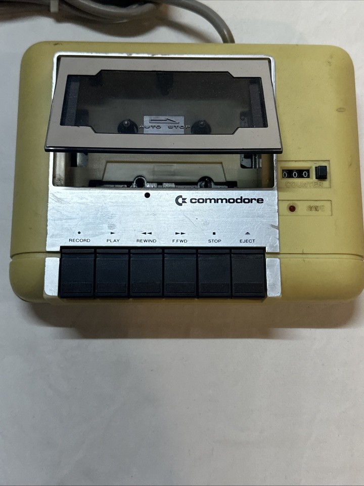 COMMODORE C2N CASSETTE Player, Recorder for Commodore Computer Taiwan ...