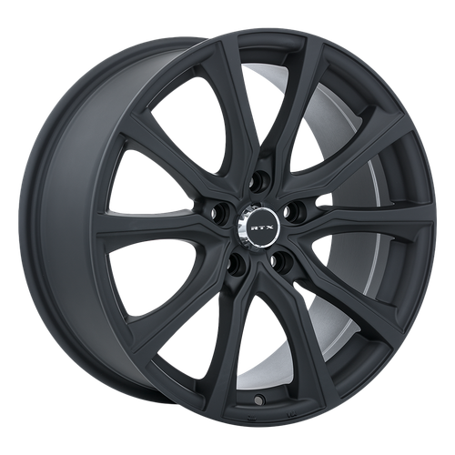 RTX 18x8 Wheel Matte Black Contour 5x4.5 +42mm Aluminum Rim | eBay