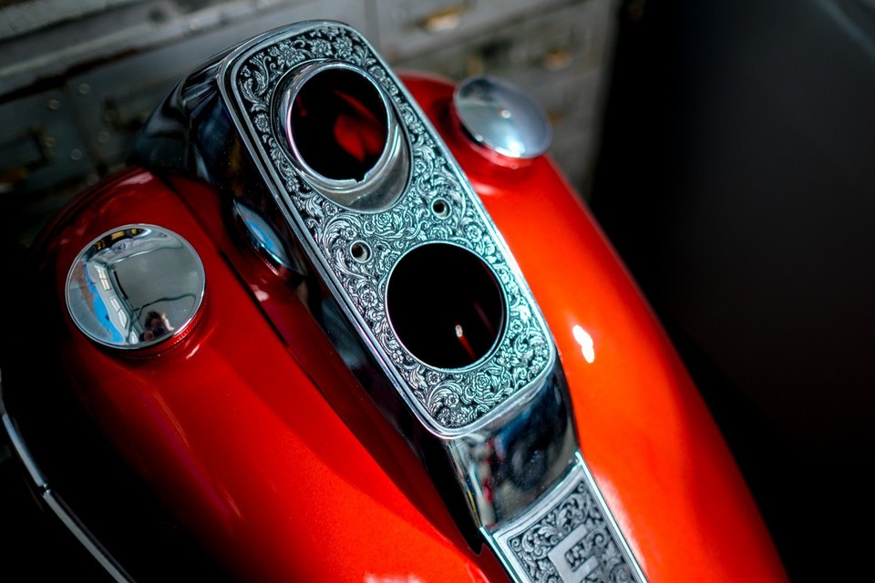 Engraved Scrollwork Metal dash console inserts FXR FXRT FXRC FXRD FXRT ...