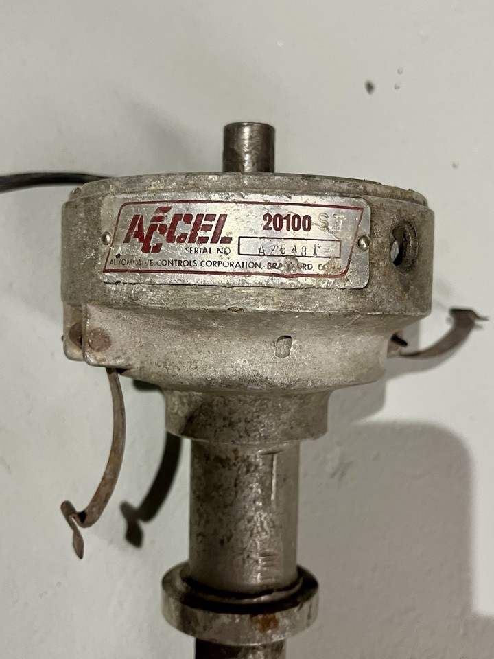 ACCEL 20100 Dual Point Distributor Small Block Chevy SBC V8 Vintage ...