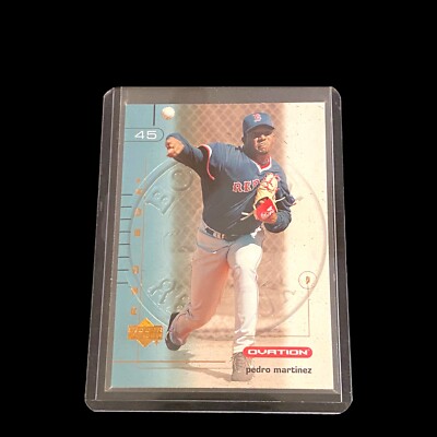 2002 Upper Deck Ovation Pedro Martinez Card #17 Boston Red Sox HOF | eBay