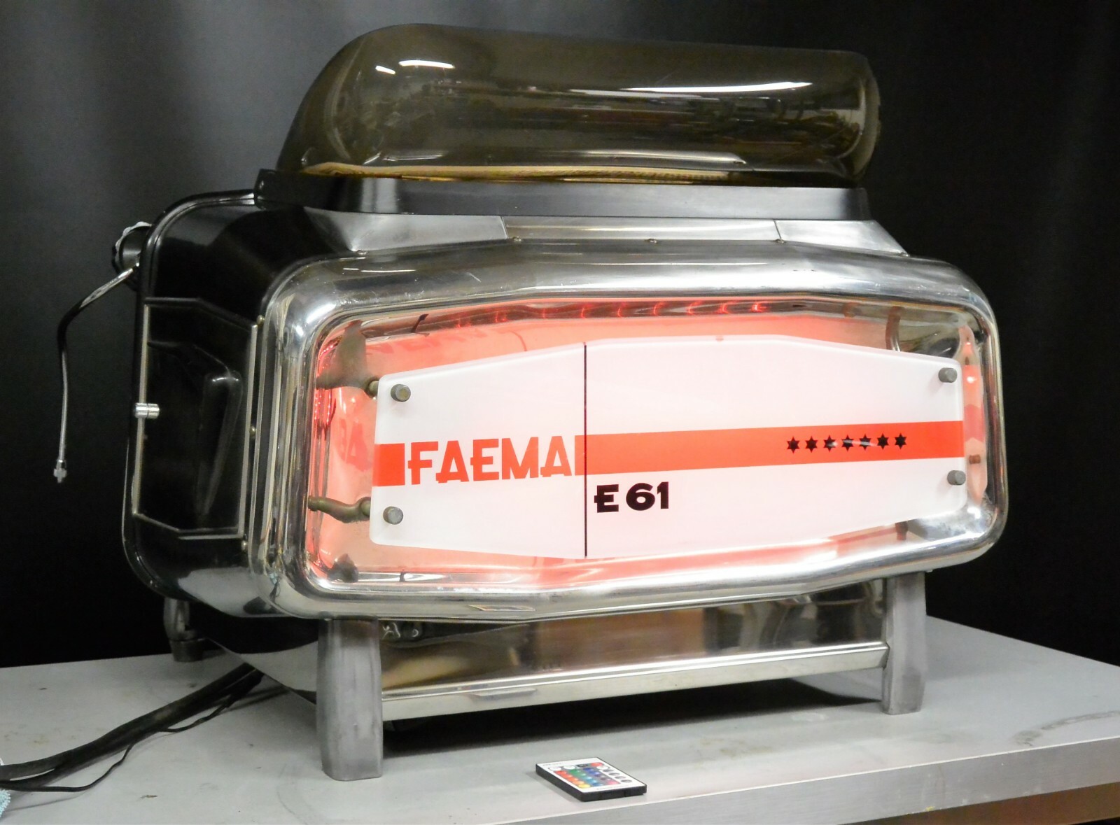Faema E-61 Vintage Restored 2-Group Espresso Machine Modern Upgrades ...
