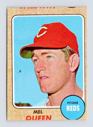1968 Topps Card, #283 Mel Queen, Cincinnati Reds | eBay