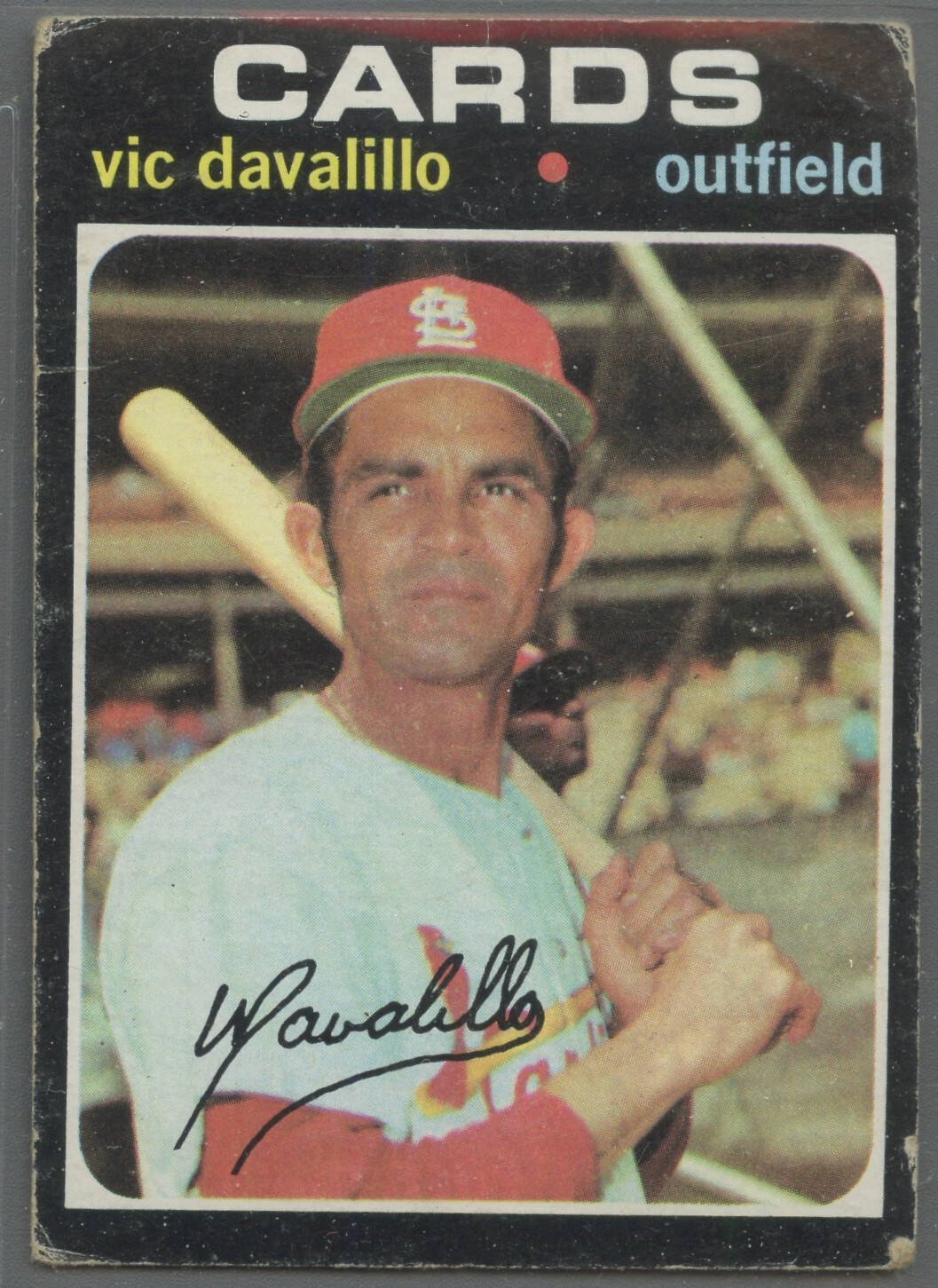 1971 Topps #4 Vic Davalillo St. Louis Cardinals | eBay
