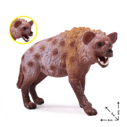Africa Hunter Hyena Wild Animal Figure Model Toy Collector Decor Kid | eBay