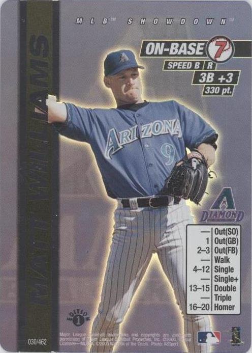 2000 MLB Showdown - Matt Williams #030 1st Edition for sale online | eBay