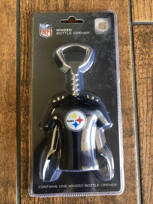 NFL Pittsburgh Steelers Jersey Butterfly Winged Bottle Opener Licensed ...