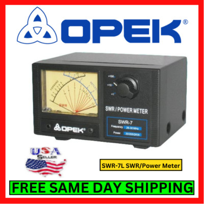 Opek SWR-7L 2000W SWR Meter for CB & 10 Meter Radio, 26-30MHz LED Cross ...