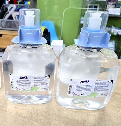 2x PURELL FMX Hygienic Hand Sanitizing Foam 1200ml Cartridge Refill ...