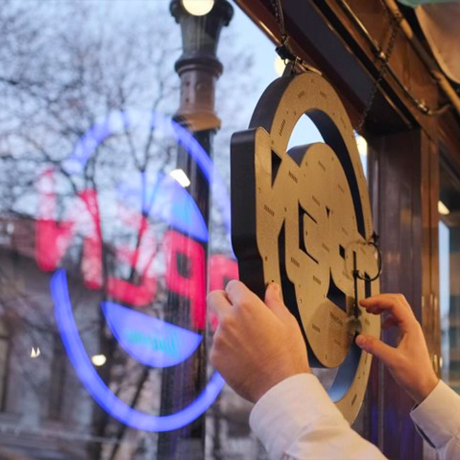 Open Sign LED Neon 21" Large Light Bright for Restaurant Bar Store Shop ...