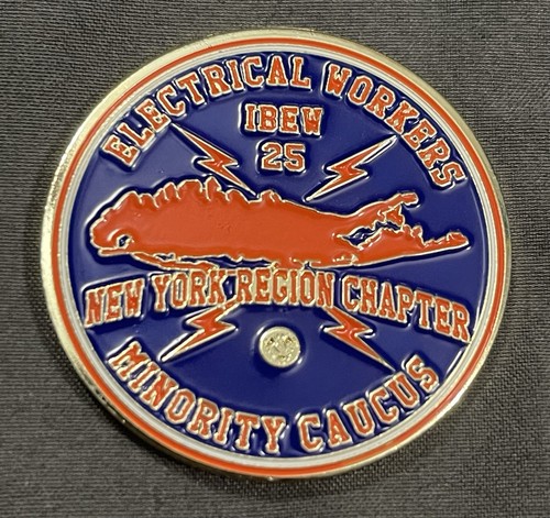 IBEW Local Union 25 Hauppauge New York Minority Challenge Coin | eBay