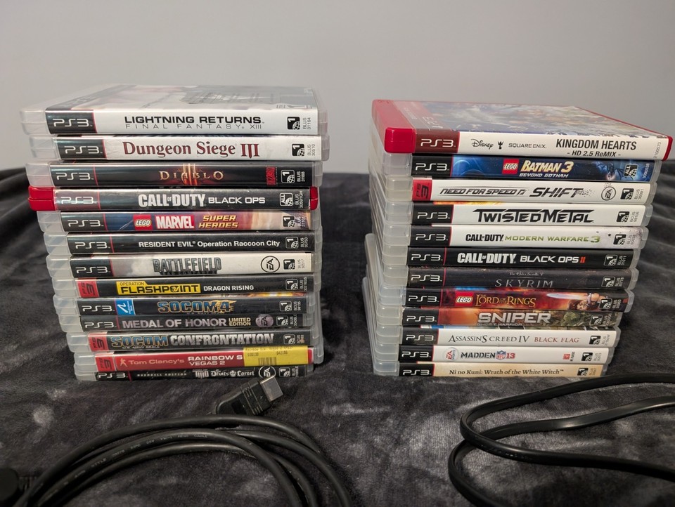 PS3 Console Bundle (READ DESCRIPTION) | eBay