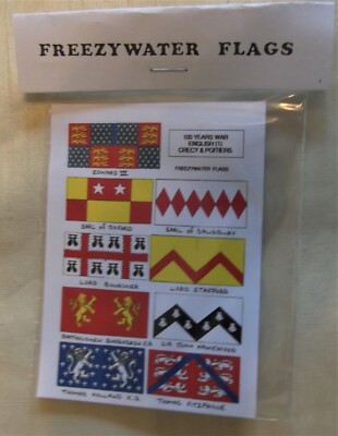 Early 100 Years War English Edward III Crecy and Poitiers Freezywater ...