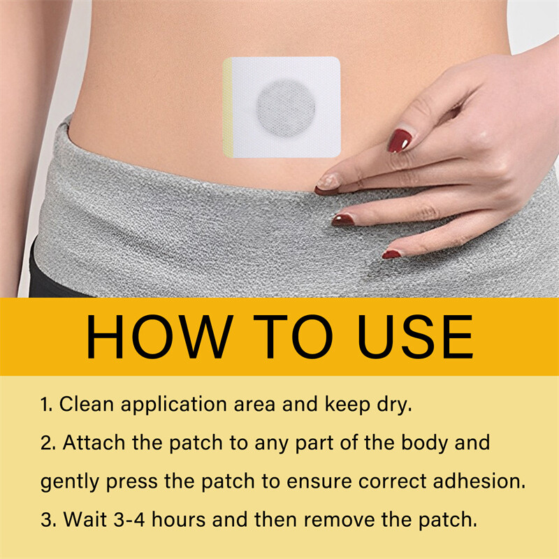Bee Venom Lymphatic Drainage & Slimming Belly Patch For Women Men ...