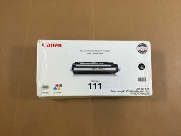 Canon 111 Black Toner Cartridge 1660b001aa ImageClass Mf9170c/mf9220cdn ...