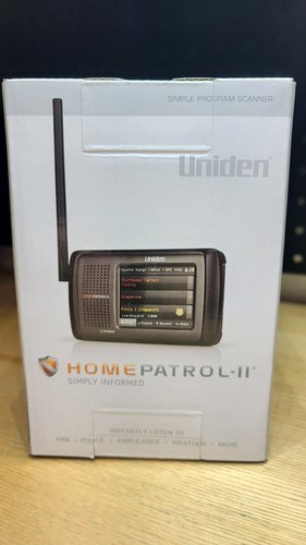 Uniden Home Patrol II Digital Police Scanner Self Program APCO P25 ...
