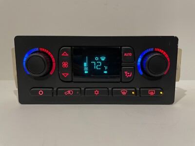 03-06 Silverado Sierra Auto Heater Digital Climate Control RED LED | eBay