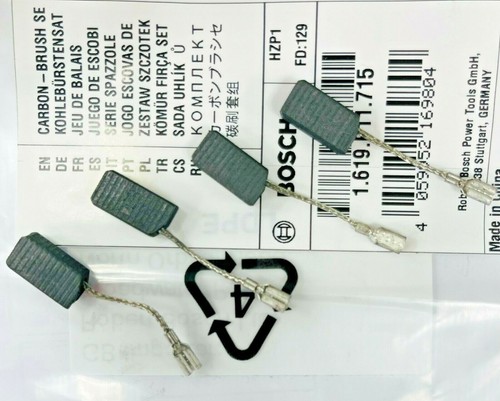 4Pc Genuine BOSCH Carbon Brushes Fit GWS 9-115S GWS710 Angle Grinder ...