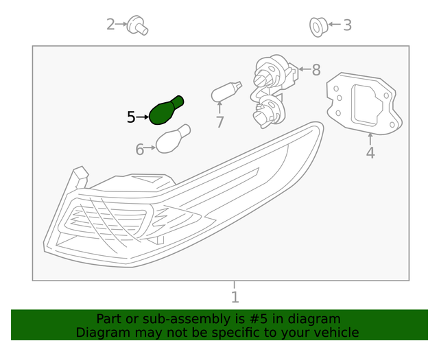 Kia 1864227007L Genuine OEM Signal Bulb for sale online | eBay