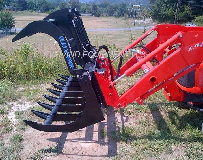 NEW 60" LD ROOT GRAPPLE ATTACHMENT Tractor Loader Bucket Rake LS Kioti ...