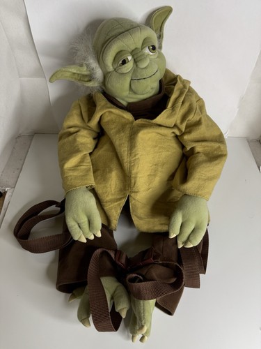 Star Wars Disney Yoda Backpack Plush Lucas Film Jedi Master 24 inches ...