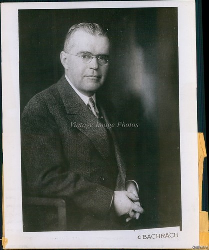 1933 Col Charles R Gow Boston Highway Engineer Public Works Politics ...