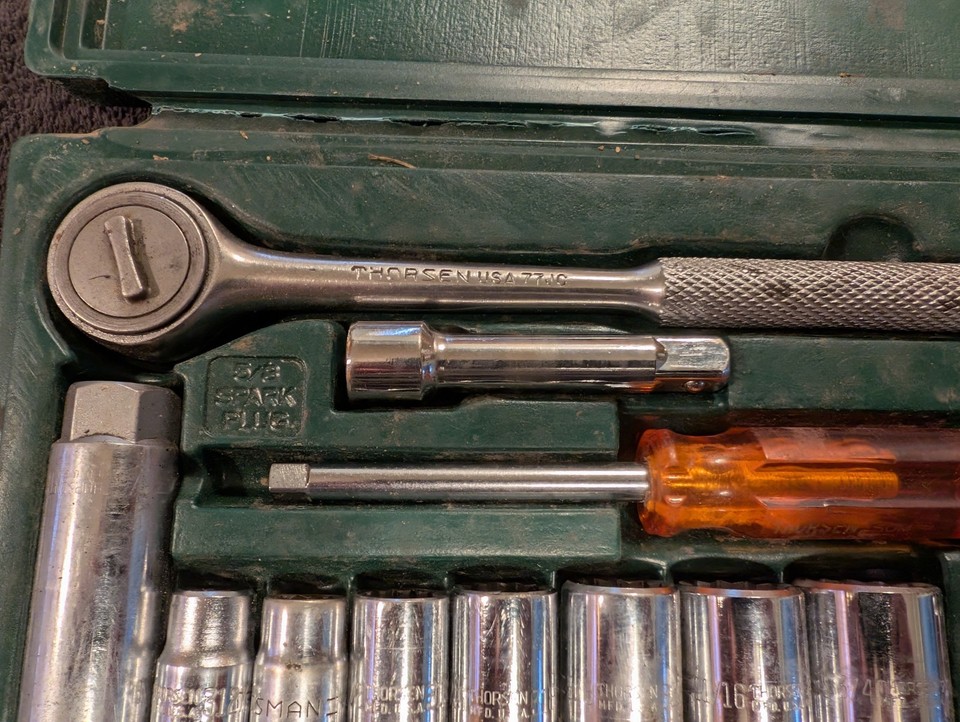 Lot Of Three Vintage Socket Sets. Thorsen, Sparta, O-Ratchet. | eBay