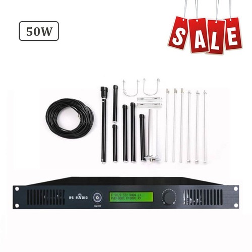 50W FM Broadcast Transmitter kit for Radio Station 50W Radio ...