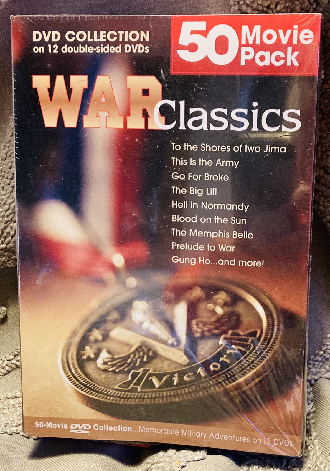 War Classics 50 Movie Pack - 12-Disc Set (DVD, 2004, 12-Disc Set) for ...