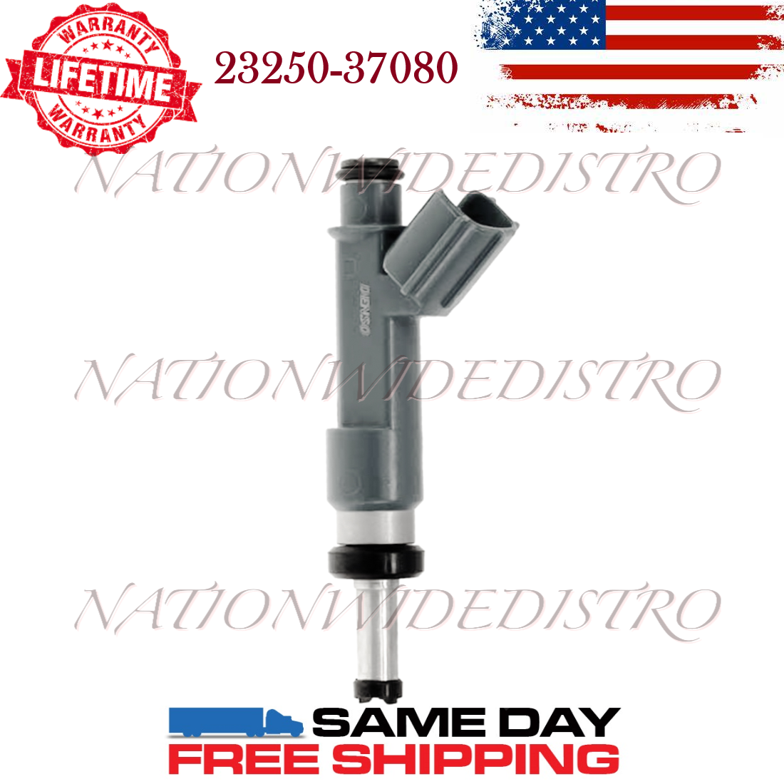 1x OEM Denso Fuel Injector for 2016-2022 Toyota Prius 1.8L I4 23250 ...