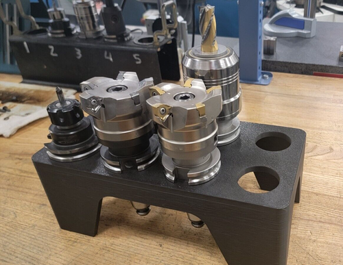 CAT40/BT40/NMTB40 CNC Tool Holder Rack - Holds 16 Tools-40 Taper-ships ...