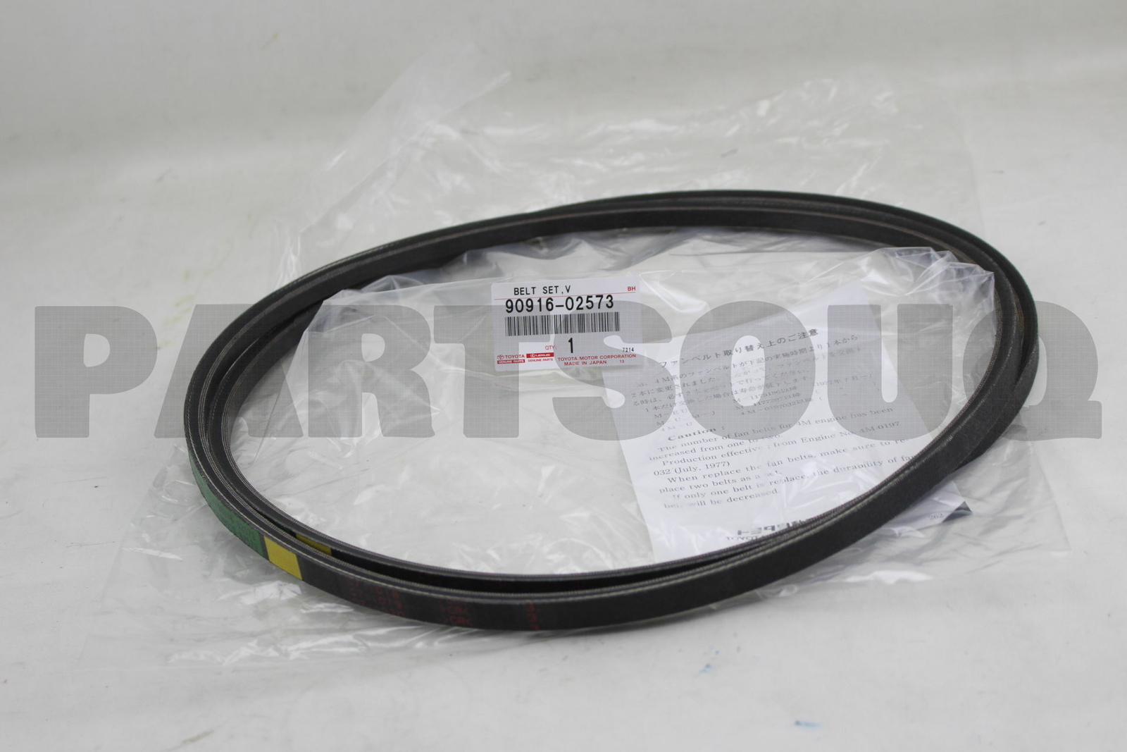 9091602573 Genuine Toyota BELT, V(FOR FAN & ALTERNATOR) 90916-02573 | eBay